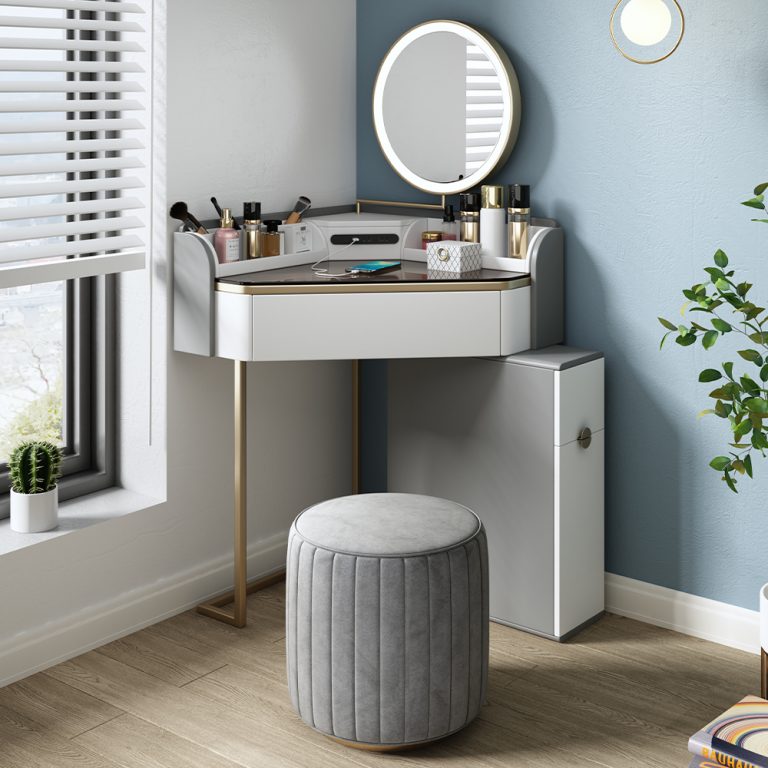 Top 7 Makeup Vanity Designs for A Small Bedroom - POVISON Blogs