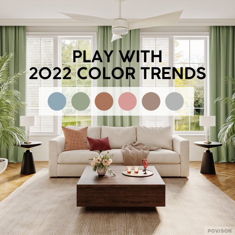 Play with Color Palettes: Try for 2022 Color Trends - POVISON Blogs