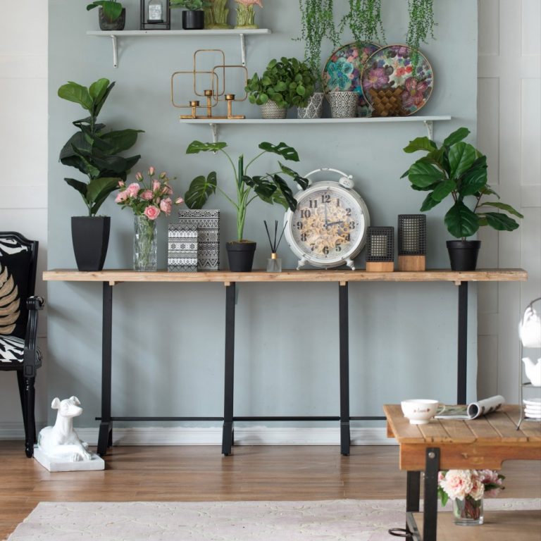 Entryway Console Table Decor Ideas to Accent Your Space - POVISON Blogs