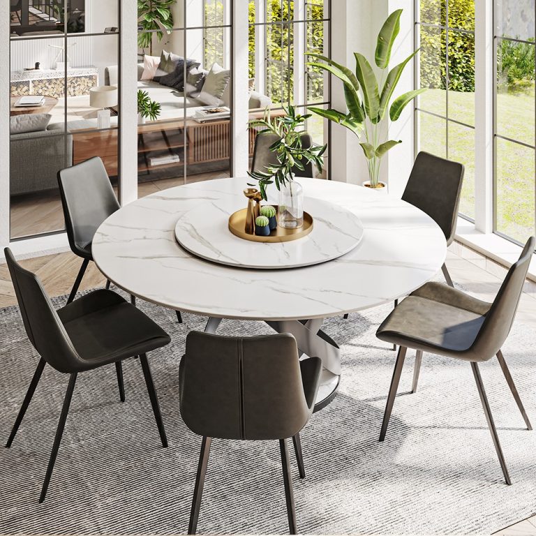 Creating Intimacy with Round Dining Tables: Perfect for Family Meals ...