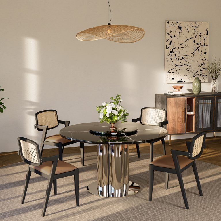 Elevate Your Dining Experience with a Lazy Susan Dining Table - POVISON ...